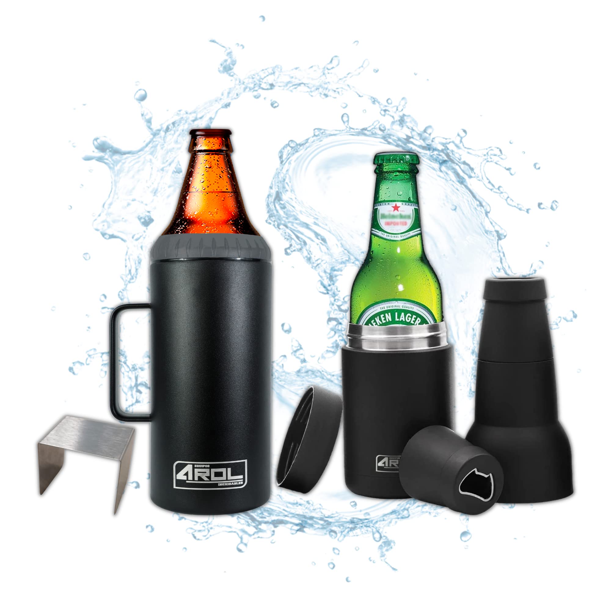 Enfriador de Cerveza Porta Caguamon & Porta Botella - Paquete Cervezer
