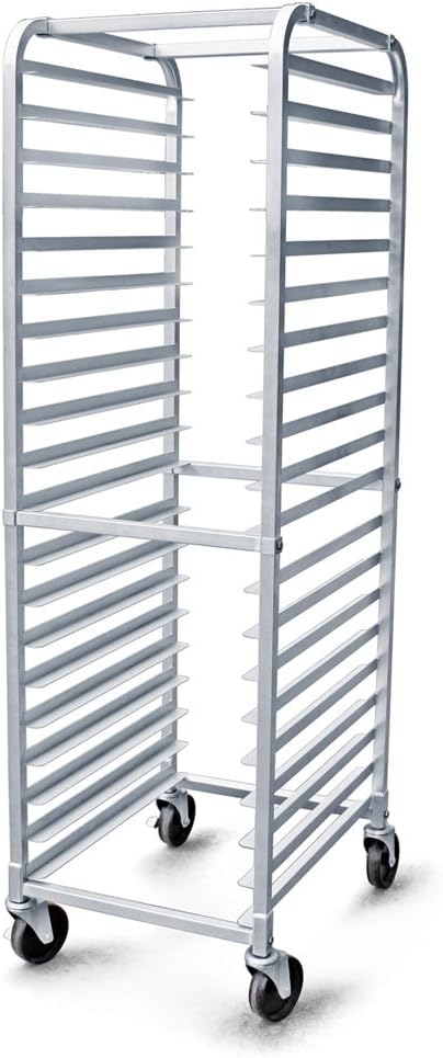 Rack para Charola Panadera Acero Inoxidable 45x65